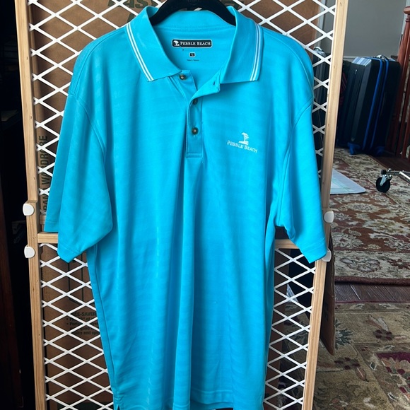 Pebble Beach | Shirts | Pebble Beach Performance Golf Mens Polo Large ...